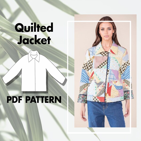 Quilted Jacket Pattern - Etsy