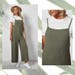 Flare Leg Jumpsuit Pdf Sewing Pattern, Wide Leg Dungaree Pattern ...