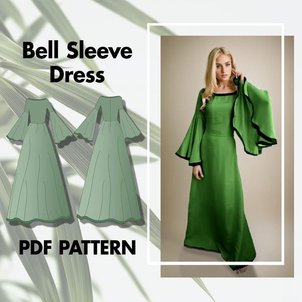 Medieval Dress Pattern - Etsy UK