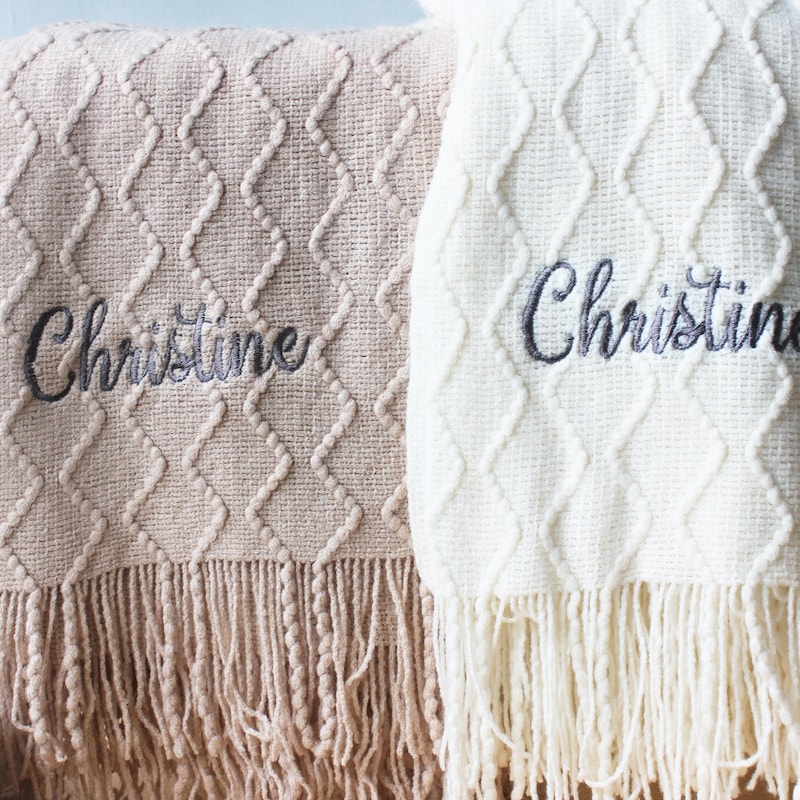 Personalized Throws - Etsy