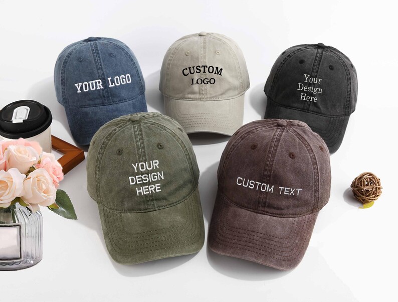 Personalized Embroidered Unisex Cap With Your Text for Bestman Gift ...