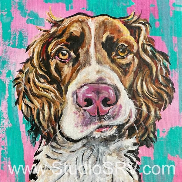 Springer Spaniel Print - Etsy