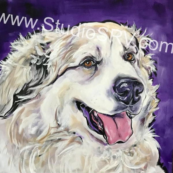 Great Pyrenees Print - Etsy