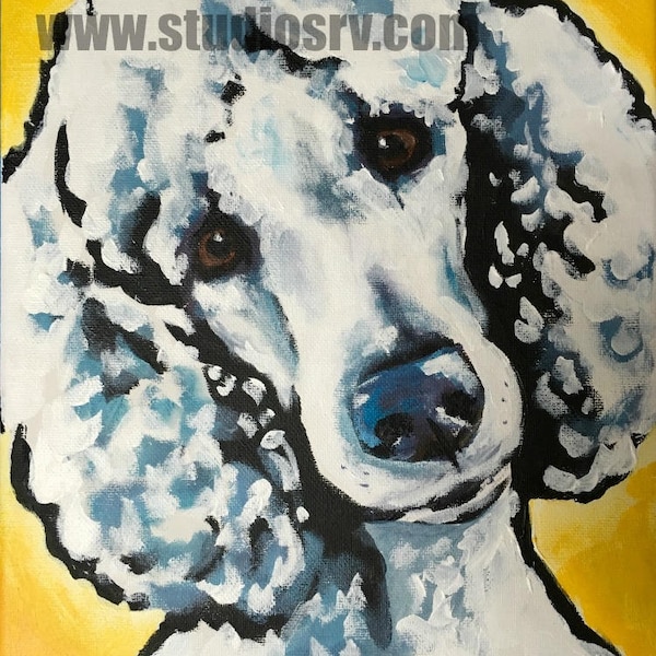 Poodle Art Print - Etsy