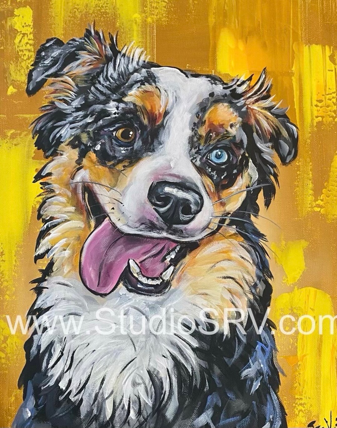 Merle Aussie Print - Etsy