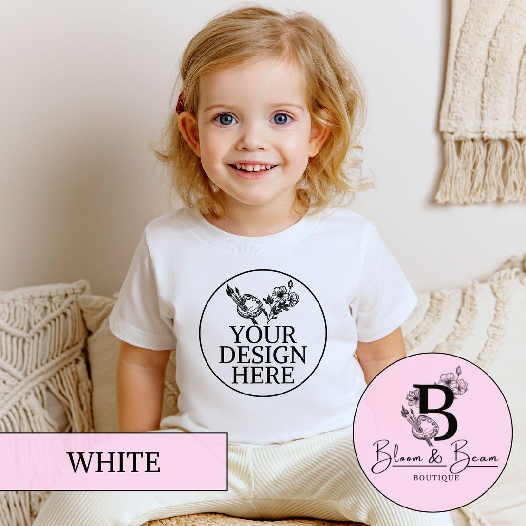 Front Only Custom Toddler Shirt | Your Design Here Shirt | Customizable ...