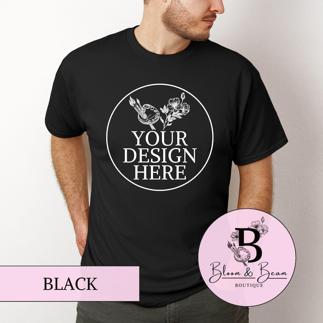 Front Only Custom Shirt | Your Design Here Shirt | Customizable Shirt ...