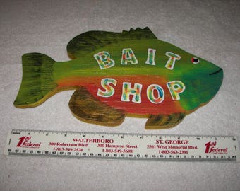 Live bait sign | Etsy