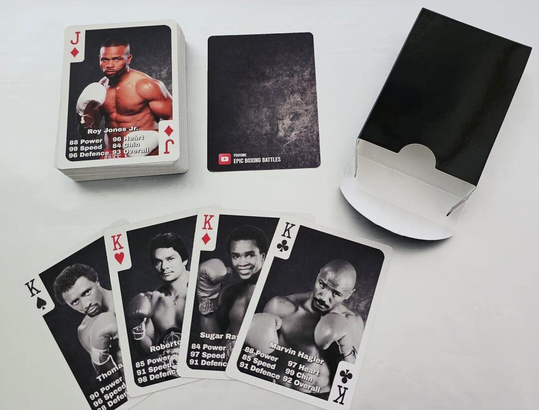 Boxing Playing Cards - Boxing Legends - Etsy UK