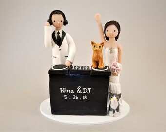 Dj cake topper | Etsy