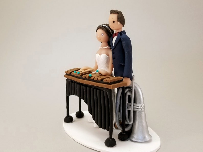 Bride & Groom With a Marimba and Baritone Custom Made Wedding - Etsy