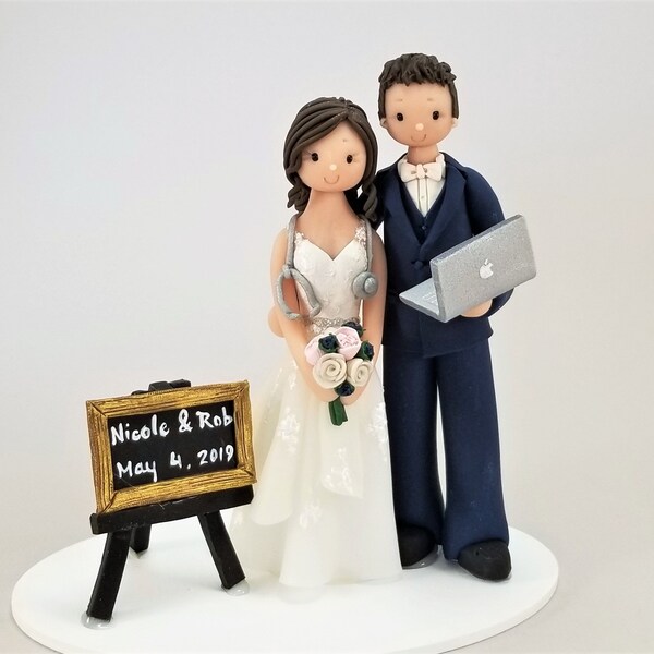 Wedding Cake Topper - Etsy