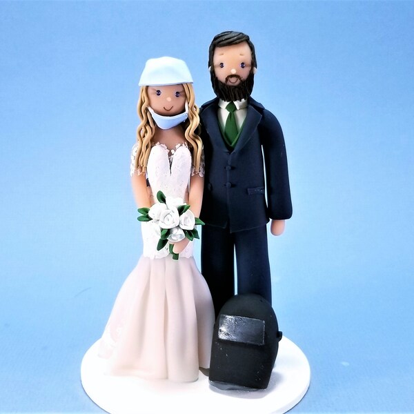 Welder Cake Topper - Etsy