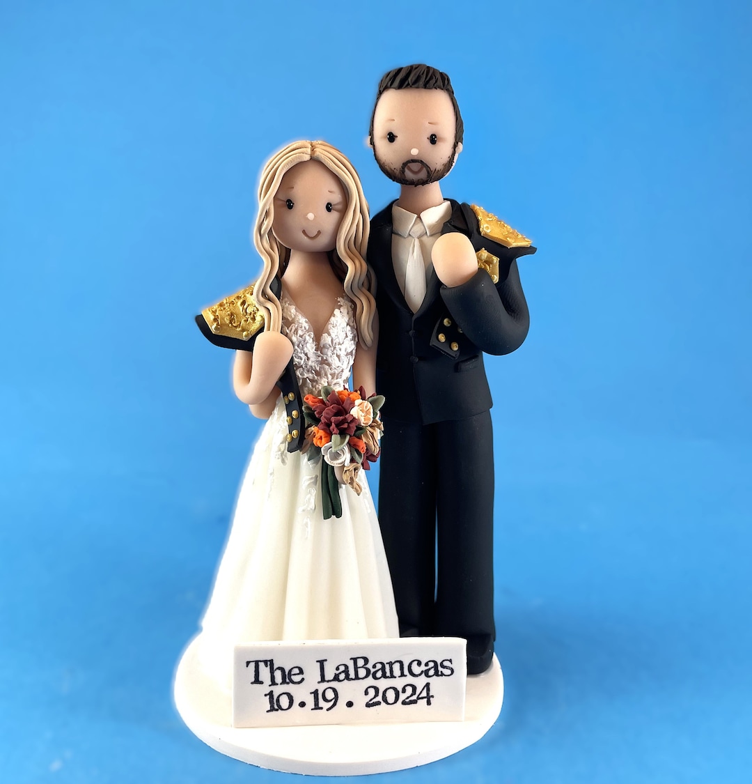 Custom Wrestling Bride and Groom Cake Topper - Etsy