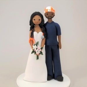 Personalized Doctors' Wedding Cake Topper by MUDCARDS - Etsy