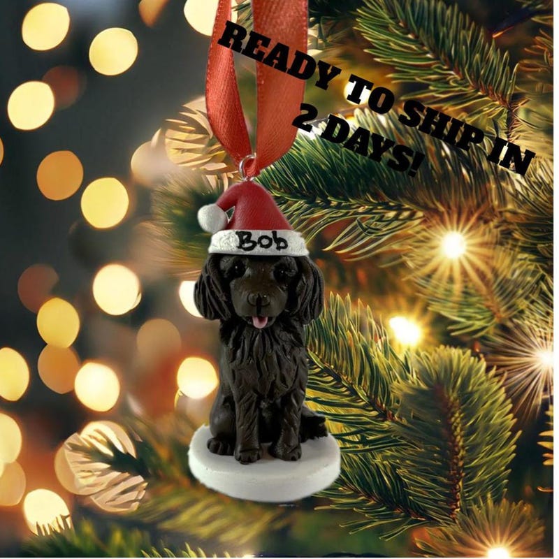 Polymer Clay Portrait Dog - Etsy