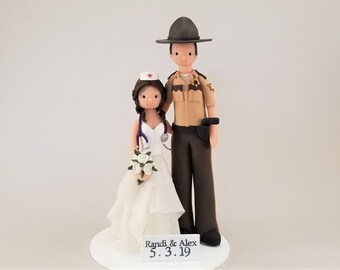 Sheriff Deputy Cake Topper - Etsy