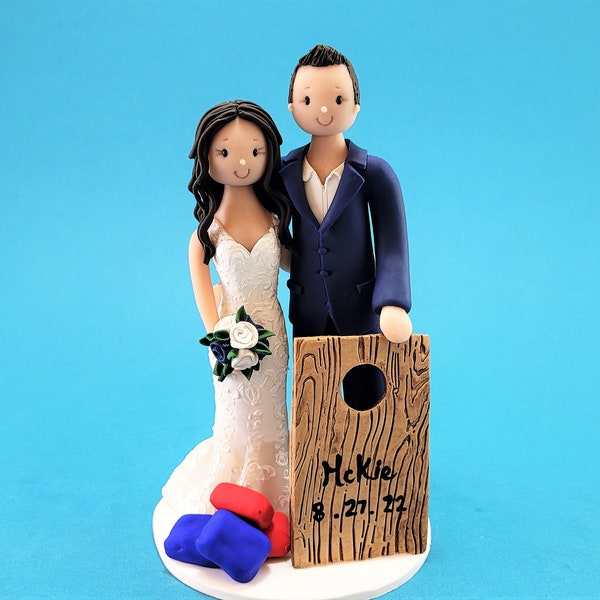 Cornhole Cake Topper - Etsy