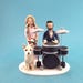 Drummer and Singer Personalized and Handmade Wedding Cake Topper - Etsy