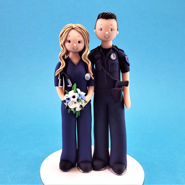 Cop and Nurse - Etsy