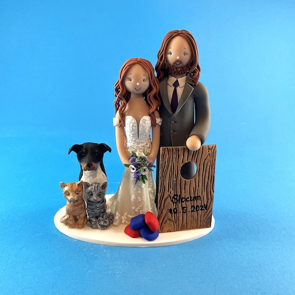 Cornhole Cake Topper - Etsy