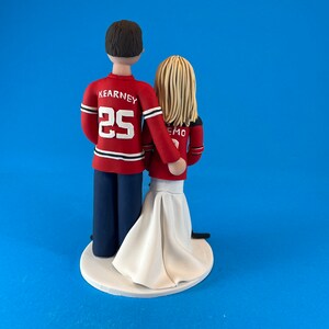 Hockey Cake Topper Custom Made Ohio State Hockey Wedding Cake Topper - Etsy