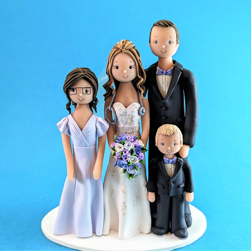 Cake Topper Family - Etsy