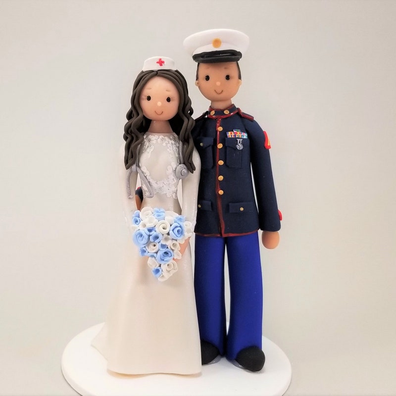 Marine Cake Topper - Etsy