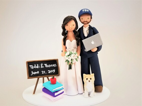 Geek Wedding Cake Toppers