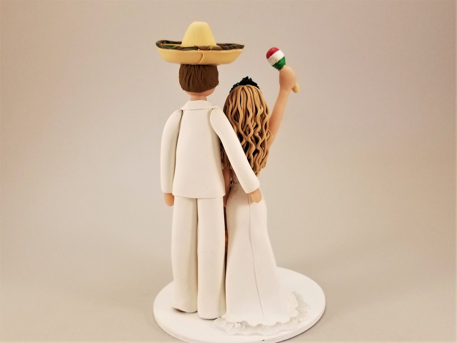 Custom Made Mexican Wedding Cake Topper by MUDCARDS - Etsy