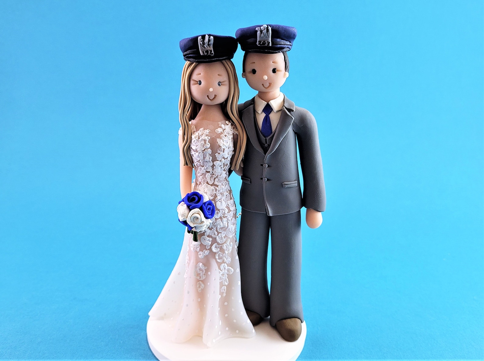 Handcuffed Bride & Groom Personalized Police Officers Wedding - Etsy