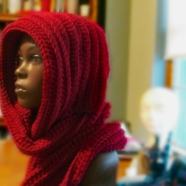 Scarf With Hood - Etsy
