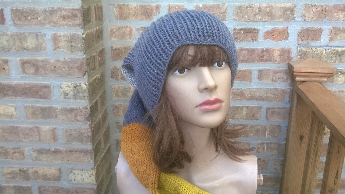 Knitting Pattern Knit Hat Pattern Stocking Cap Pattern | Etsy