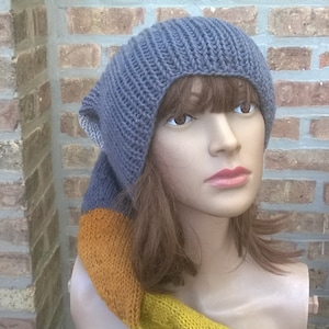 Knitting Pattern, Knit Hat Pattern, Stocking Cap Pattern, Instant ...
