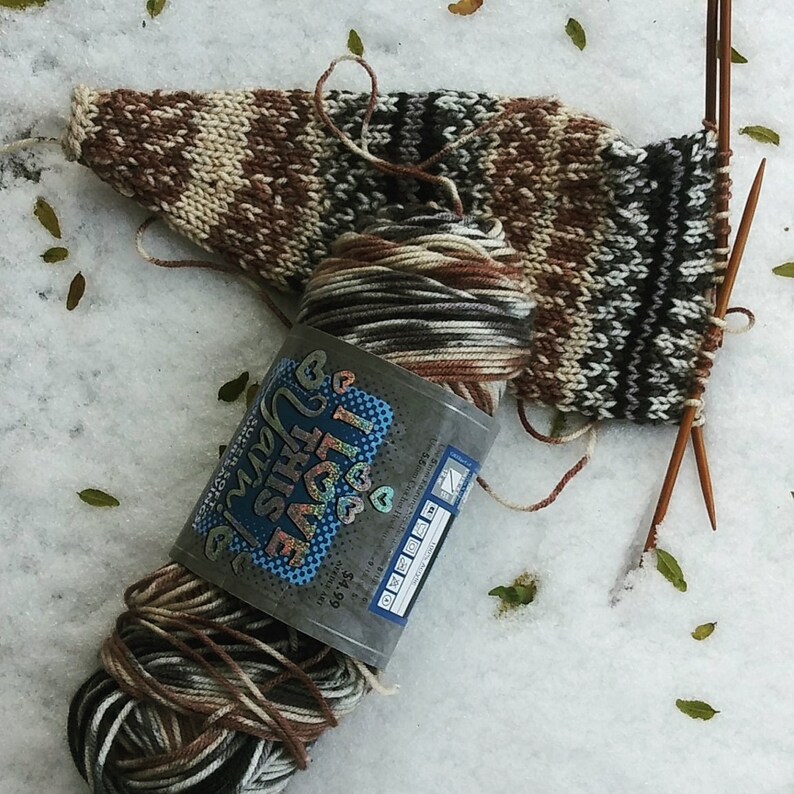 Instant Download Knitted Stocking Cap Pattern Winter | Etsy