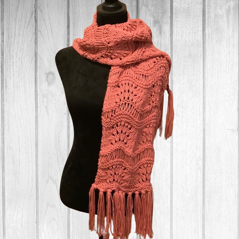 Drop Stitch Scarf - Etsy