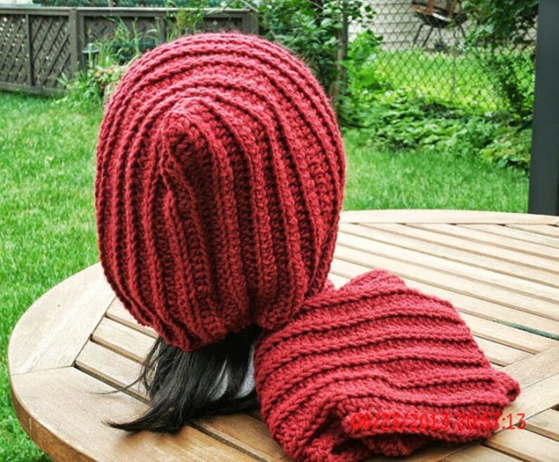 Hooded Scarf Red Scarf Hooded Cowl Scarf With Hood Womens - Etsy