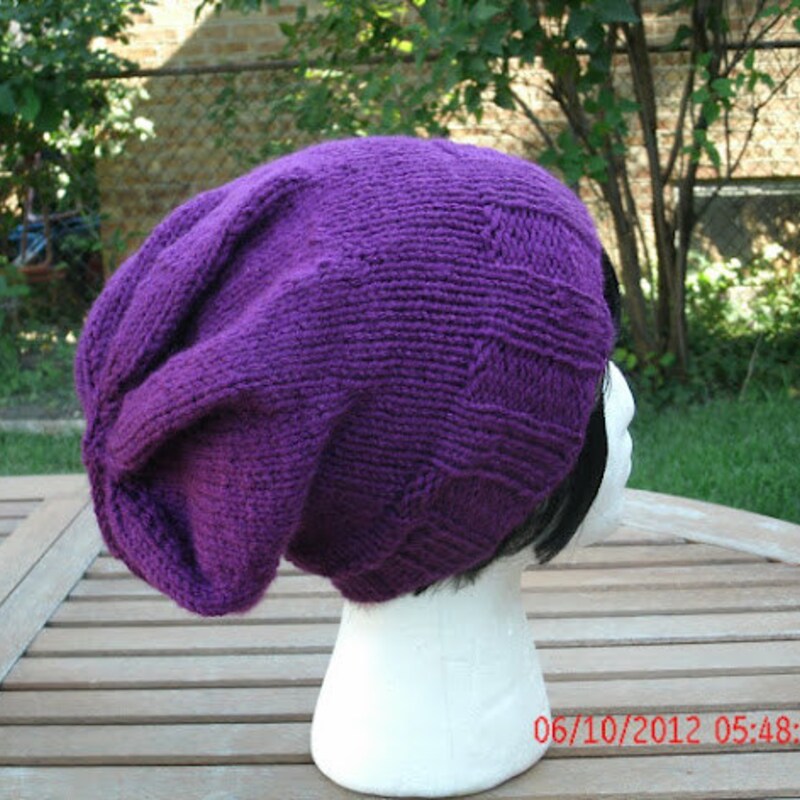 Purple Womens Hat - Etsy
