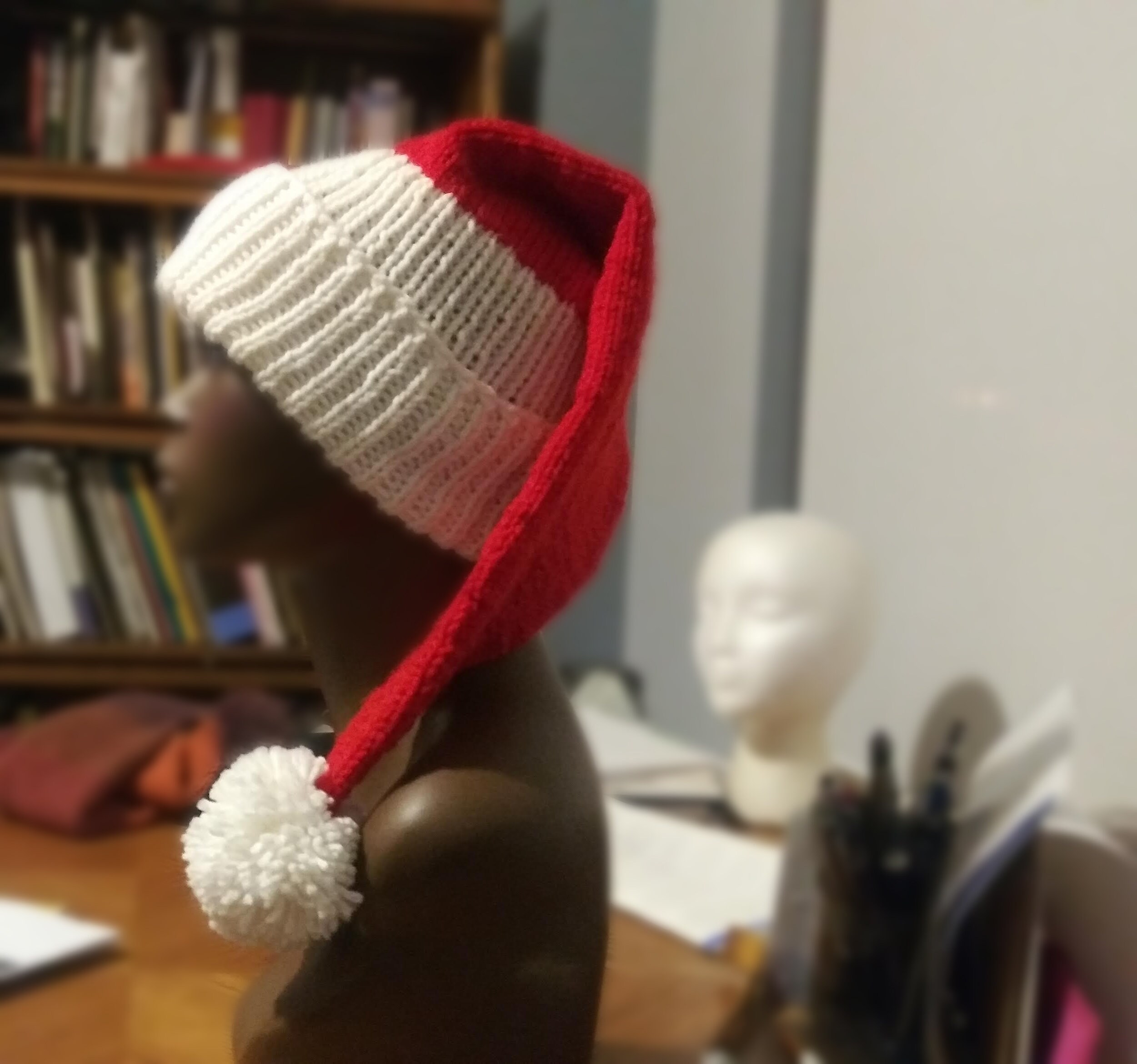 Instant Download Knitted Stocking Cap Pattern Winter | Etsy