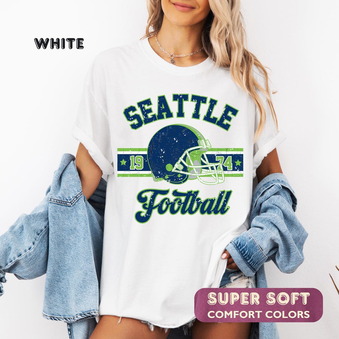 Seattle Football Shirt, Seattle T-shirt, Seattle Fan Gift, Trendy ...