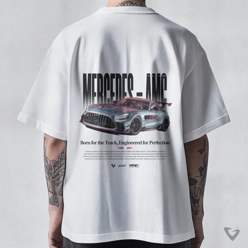 Mercedes-amg GT Track Series T-shirt - Original Art Poster Type Design ...