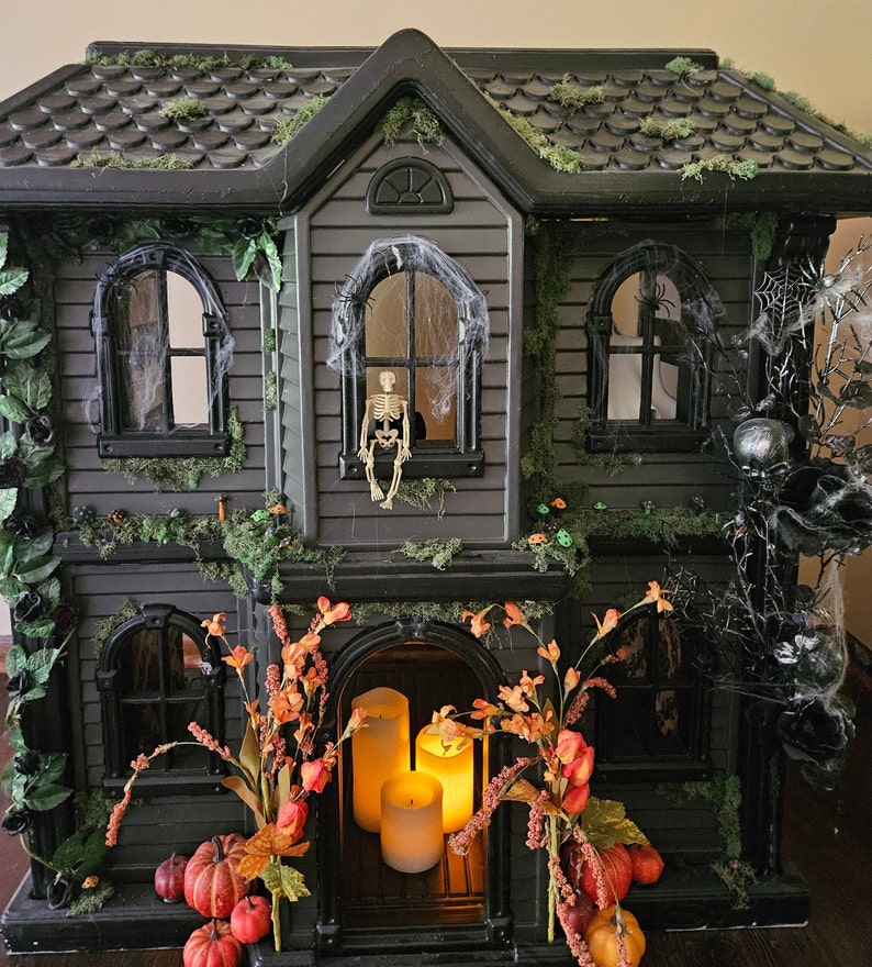 Halloween Dollhouse/halloween Decor - Etsy