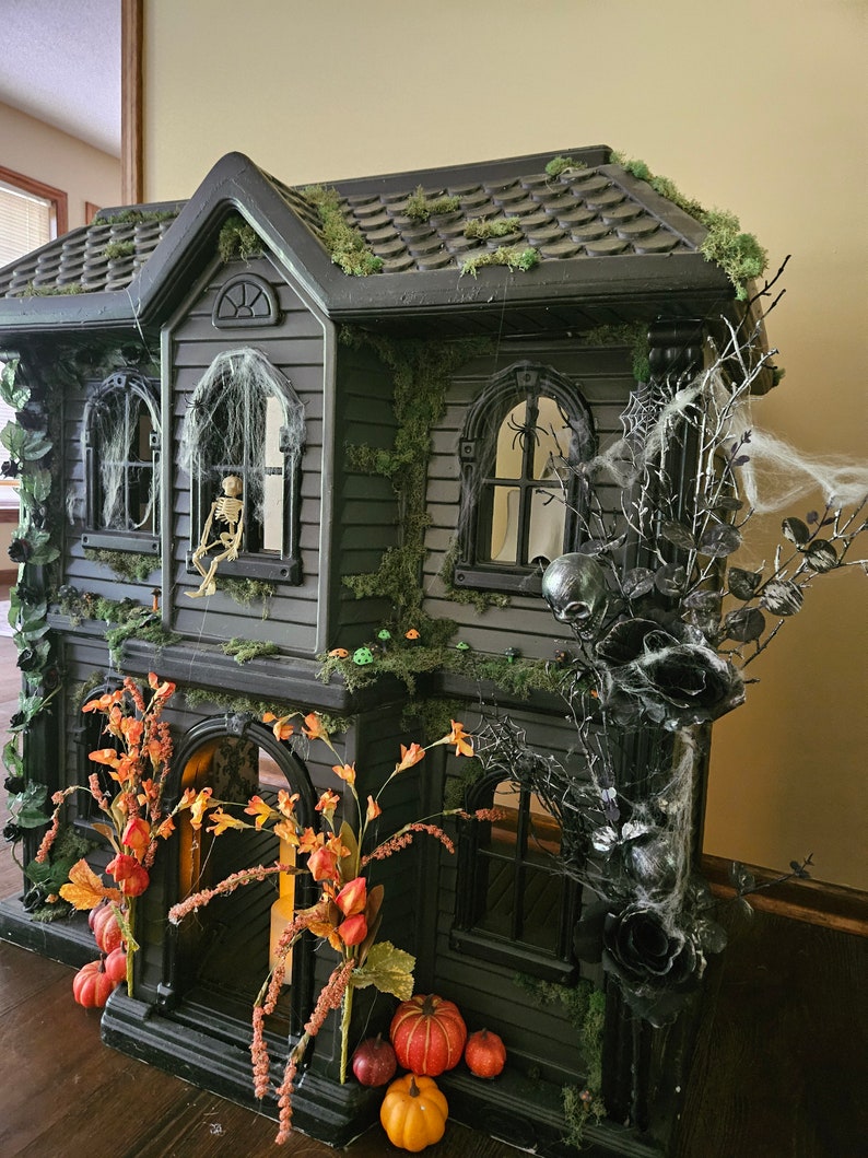 Halloween Dollhouse/halloween Decor - Etsy