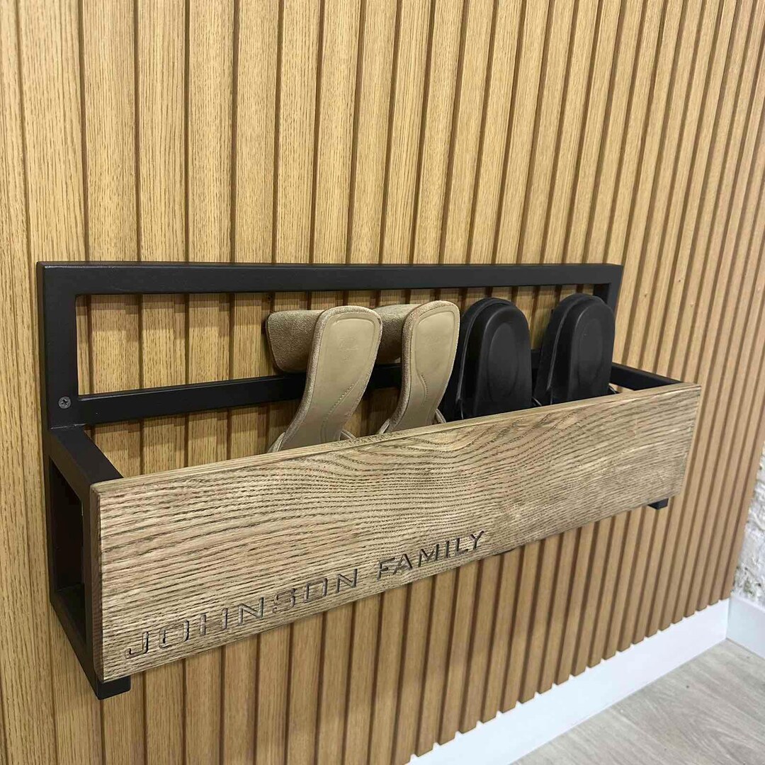 Personalized Metal Shelf Custom Wall Shelf for Home Decor Modern ...