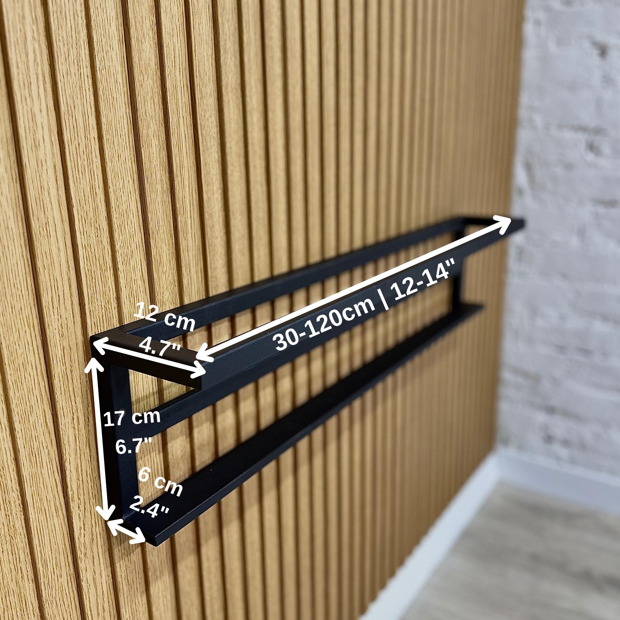 Wall Mounted Metal Shoe Rack Unique Open Floating Shoe Shelves ...