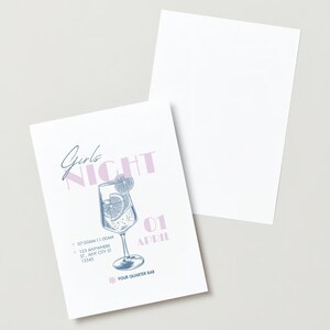 Girls Night Invitation - Etsy