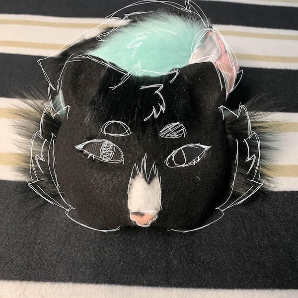 Opal Therian Mask - Etsy