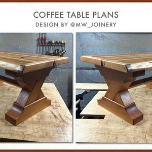 Coffee Tables Plans - Etsy