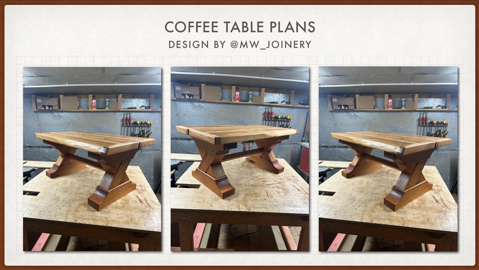 Coffee Tables Plans - Etsy