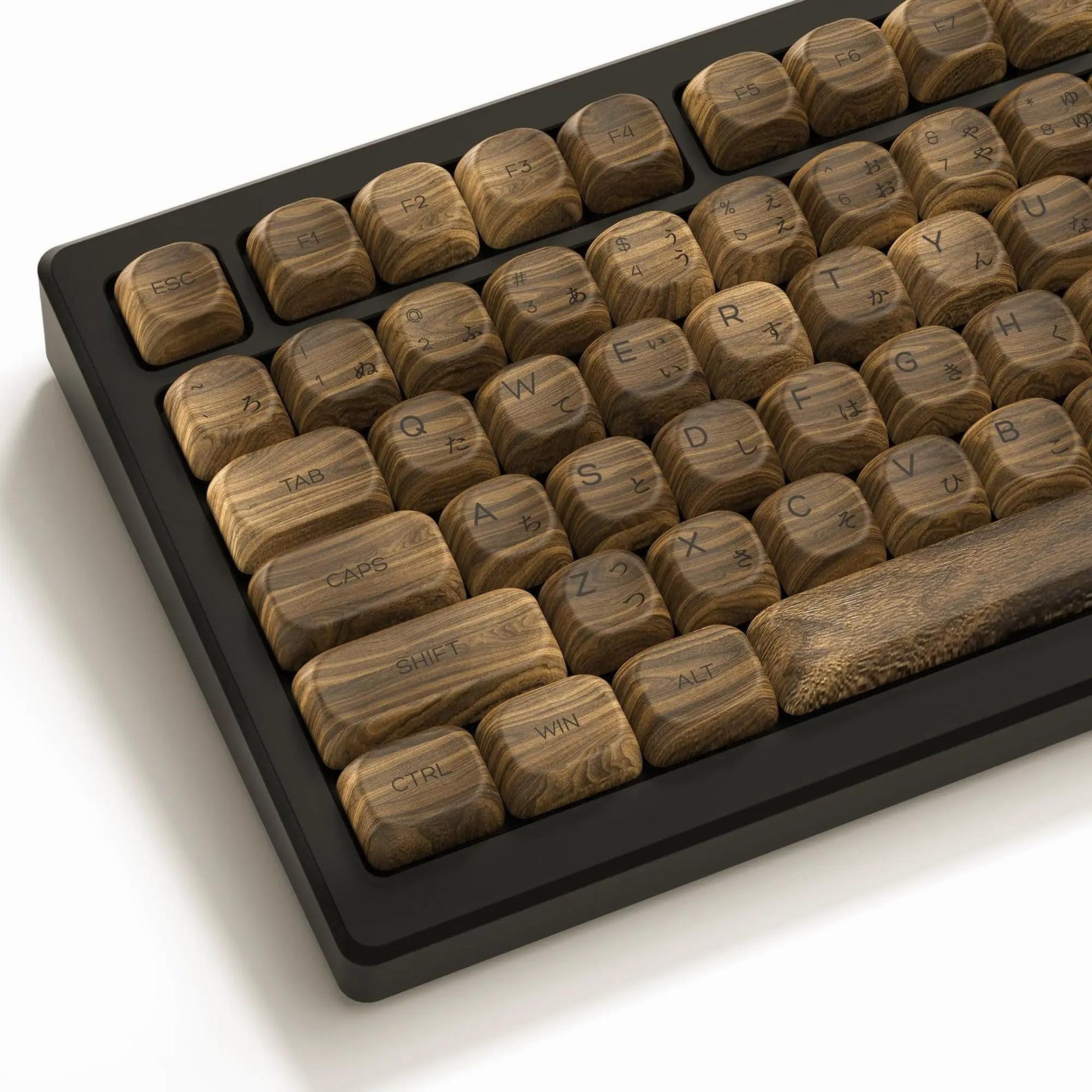 Wooden Keycaps PBT Keycaps Custom Keycaps Forest Keycaps Keycaps Set ...